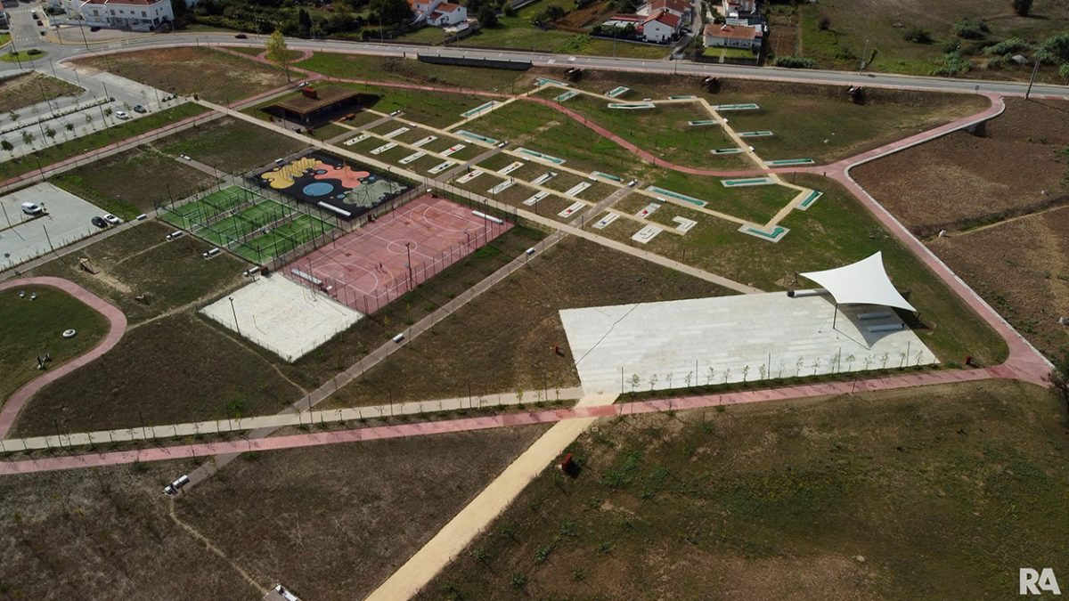 Parque Urbano de Anadia - Rui Rosmaninho Arquiteto
